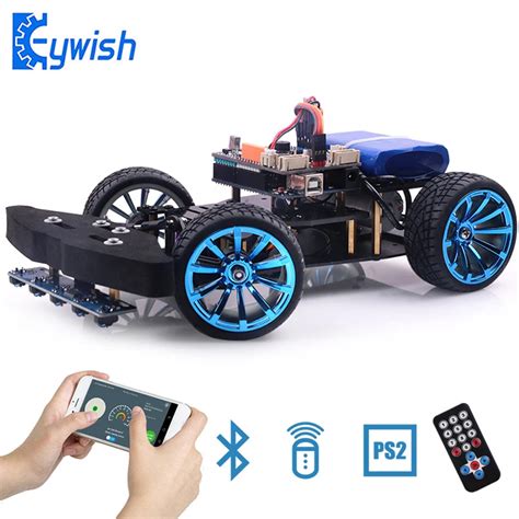 Racing Car For Arduino UNO R Smart Cars Super Starter Kit G Sensor Infrared APP RC Remote