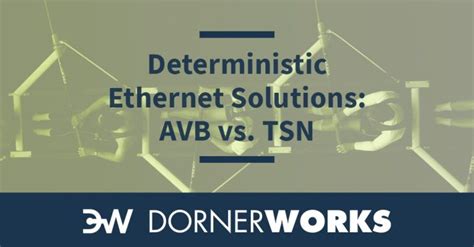 Avb Vs Tsn Choose The Best Deterministic Ethernet Solution For Your