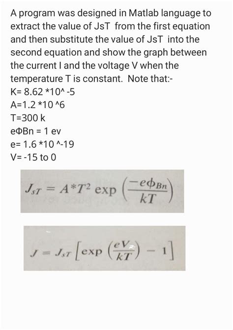 Solved A Program Was Designed In Matlab Language To Extract