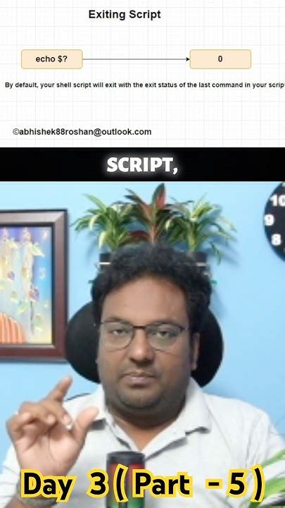 Day 3 Linux Bash Shell Scripting Part 5 Linux Shellscripting Shorts Ytshorts Youtube