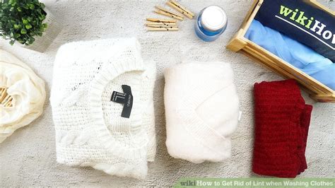 Ways To Get Rid Of Lint When Washing Clothes WikiHow