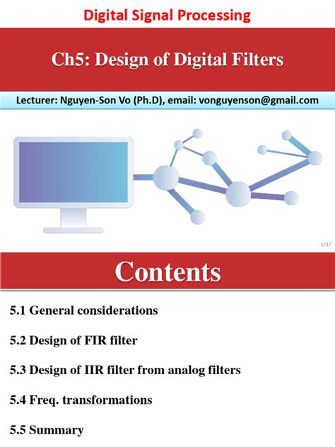 ch5 dsp design df pdf digital signal processing signal processing
