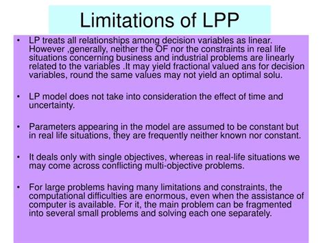 Ppt Linear Programming Powerpoint Presentation Free Download Id