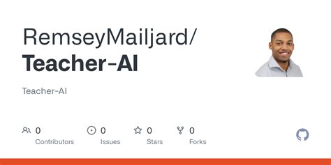 GitHub RemseyMailjard Teacher AI Teacher AI