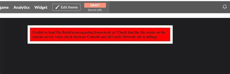 Unable To Parse Build HTML Framework Js Gz Need Help Unity Engine Unity Discussions