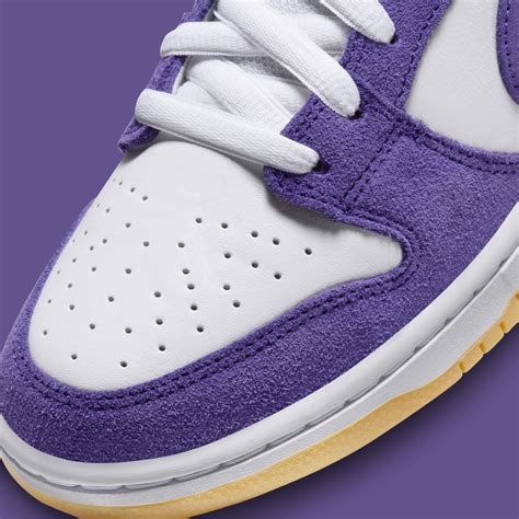 First Looks Of The Nike SB Dunk Low Purple Suede - TheSiteSupply