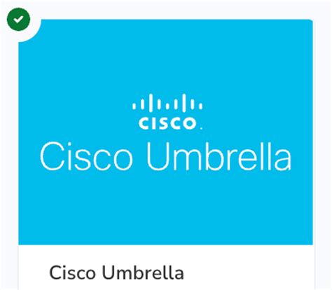 Cisco Umbrella Integration Torii