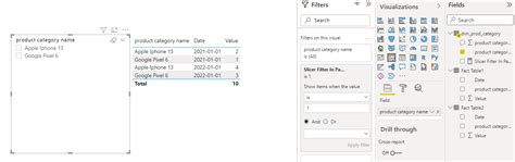 solved limit the slicer to show values present in a fact
