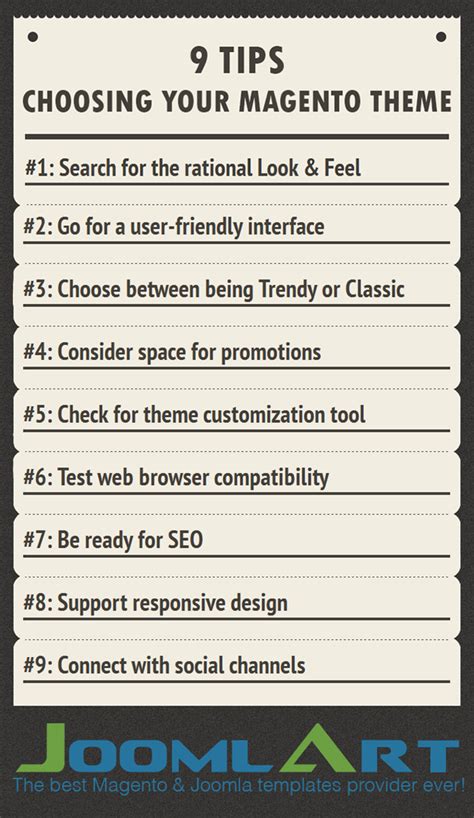 Tips To Choose A Magento Theme For Your ECommerce Site JoomlArt