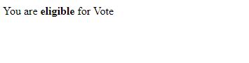 JavaScript Code To Input Age And Check Person Is Eligible For Voting Or Not
