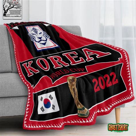 Korea National Team World Cup 2022 Blanket