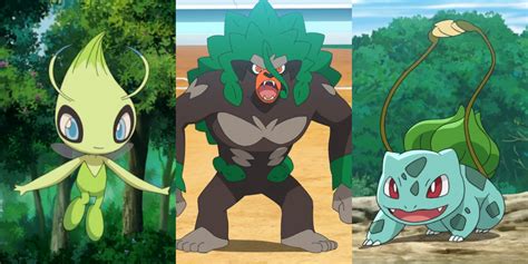 10 Most Iconic Grass Type Pokémon