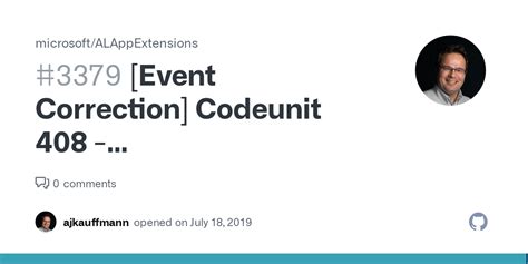 Event Correction Codeunit OnAfterGetRecDefaultDimID Issue Microsoft