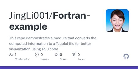 Github Jingli001fortran Example This Repo Demonstrates A Module That Converts The Computed