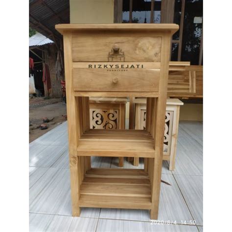 Jual Nakas Laci Kayu Jati Shopee Indonesia