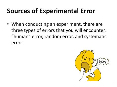 ppt experimental error powerpoint presentation free download id