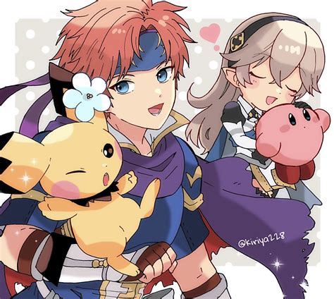 Kirby Corrin Corrin Pichu And Roy Pokemon And 5 More Drawn By