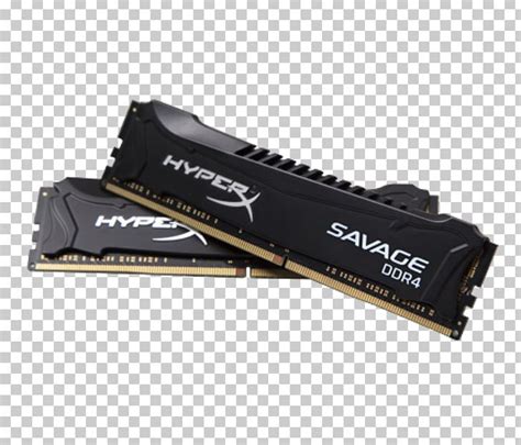 Ddr4 Sdram Dimm Computer Data Storage Kingston Technology Png Clipart