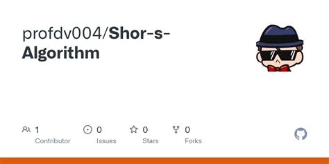 GitHub Profdv Shor S Algorithm
