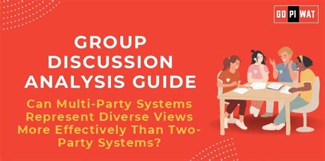 Gd Analysis Guide Can Multi Party Systems Represent Diverse Views More