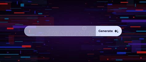 Ai Interface With Generate Button For Neural Network And Artificial