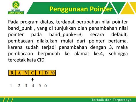 Pertemuan 10 Pointer Dan Macro Ppt