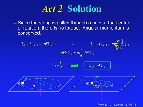 Ppt Physics Lecture On Angular Momentum Exam Ii Review Powerpoint