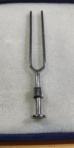 Silver 4 Piece Stainless Steel Tuning Fork Set At Rs 350 Set In Ambala Id 2849704205333