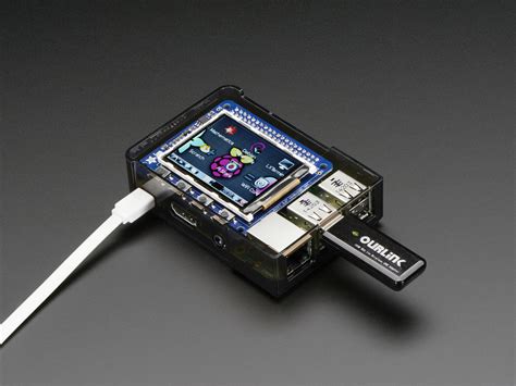 Adafruit Pitft 22 Hat Mini Kit 320x240 22 Tft No Touch