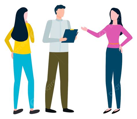 비즈니스 문제에 대해 이야기하는 동료 남성 직업 보류 Png 일러스트 및 벡터 에 대한 무료 다운로드 Pngtree