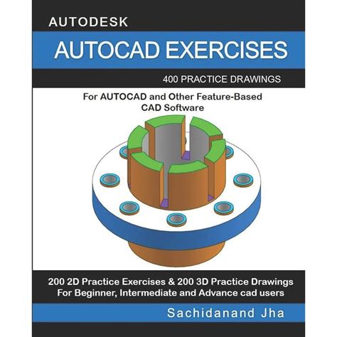 Mua Autocad Exercises 400 Practice Drawings For Autocad And Other