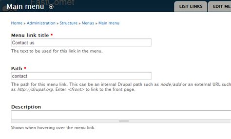 How To Create Contact Us Page Drupal Tutorial Fastcomet