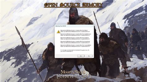 can anyone help me fix this issue with bannerlord modding i ve been