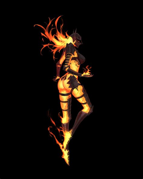 Flame Atronach Атронах Tes эротика Даэдра The Elder Scrolls