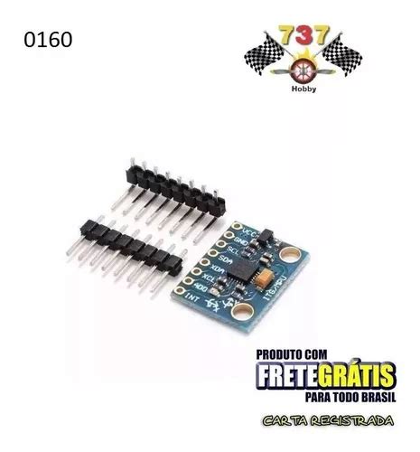 Acelerômetro E Giroscópio 3 Eixos Mpu 6050 Gy 521 F G Mercadolivre