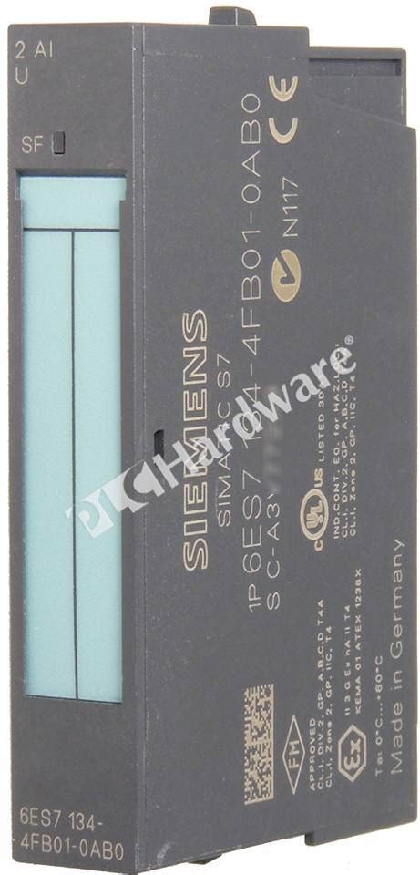 PLC Hardware Siemens ES FB AB SIMATIC S ET S Analog Input P