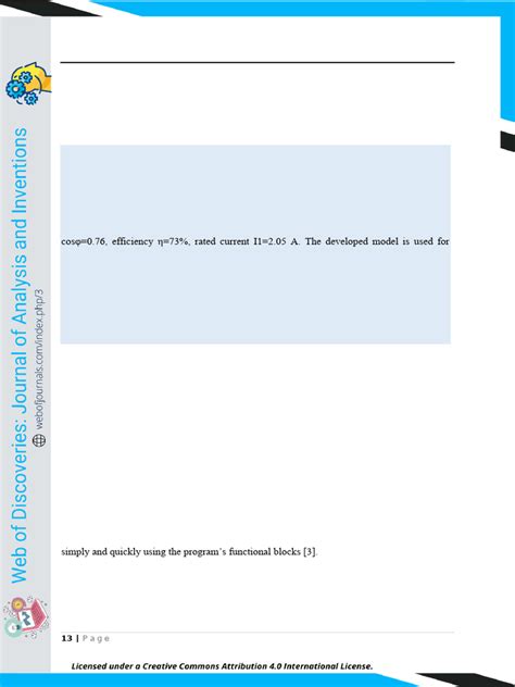 Dynamic Model Of A Three Phase Asynchronous Motor Using Matlab Simulink