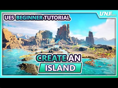 Free Video Unreal Engine 5 Environment Tutorial For Beginners Creating An Island From Unf
