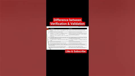Watch Full Tutorial On Difference Between Verification And Validation