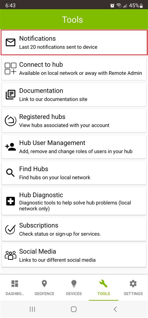 Send Messages Doesnt Work Mobile Device Issues Devices Hubitat