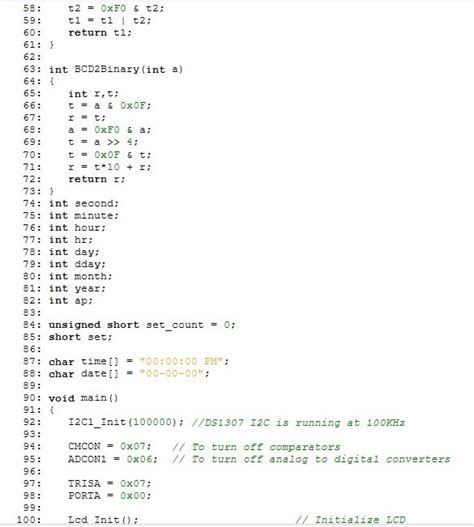 Digital Clock Ds Circuit Project Using Pic Microcontroller