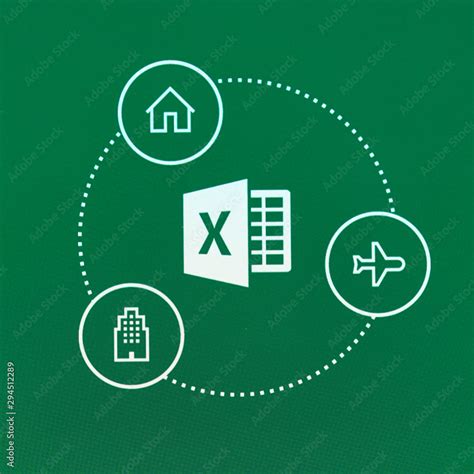Microsoft Office Excel Logo Stock Photo Adobe Stock