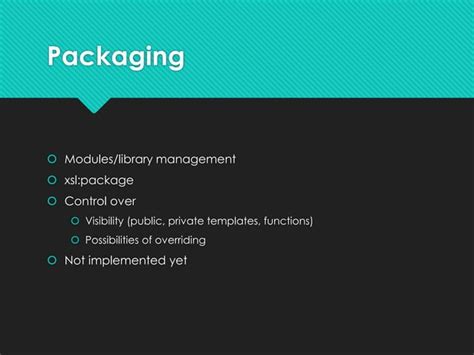 xslt 3 0 new features pptx