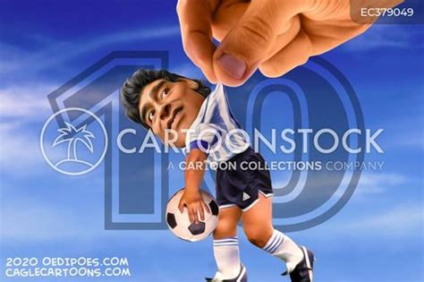 Maradona Hand Of God Cartoons And Comics Funny Pictures From Cartoonstock