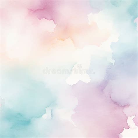 Pastel Colored Watercolor Texture Background Interesting Background For Creativity Stock