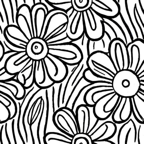 Download Black And White Flower Seamless Pattern Patterns Online