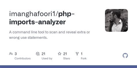 GitHub Imanghafoori Php Imports Analyzer A Command Line Tool To Scan And Reveal Extra Or