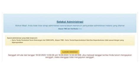 Selamat Pengumuman Seleksi Administrasi Cpns 2023 Dirilis Begini Cara Cek Status Kelolosan