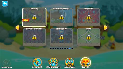 Expert Bloons TD Interface In Game