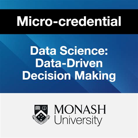 Data Science Data Driven Decision Making Credly